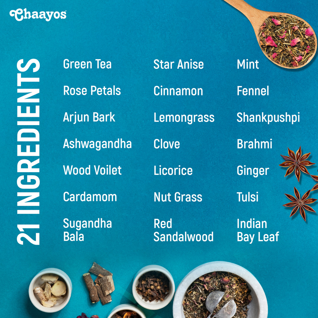 God's Chai Herbal Tea - 100g – Chaayos