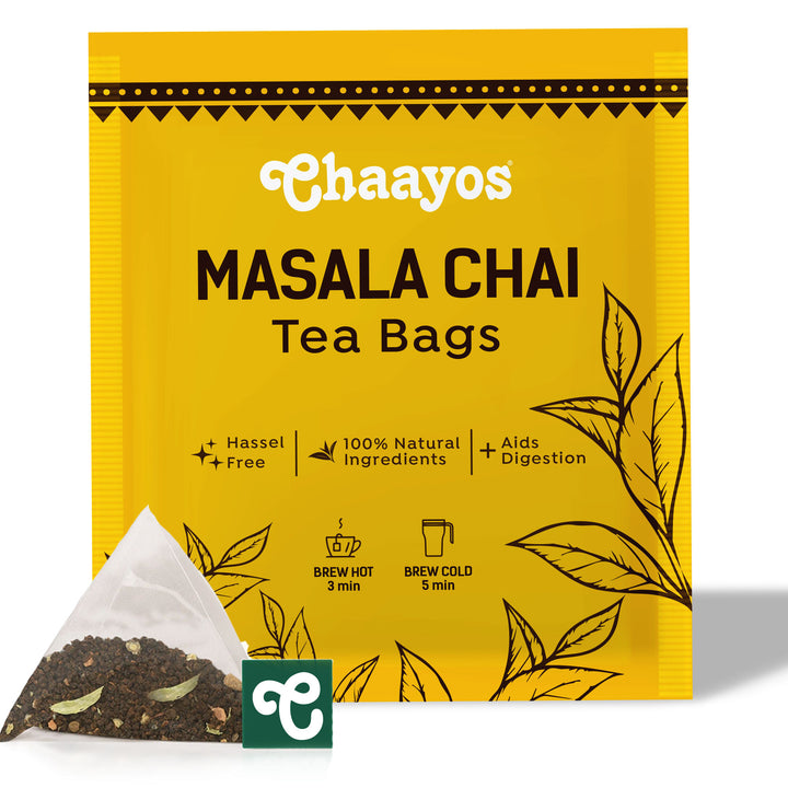 Buy India's best Chai & Green tea bags online - Chaayos Bazaar