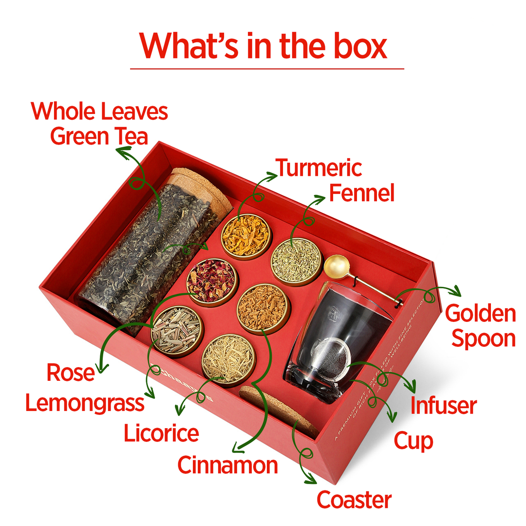 Premium Green Tea Gift Set – Chaayos